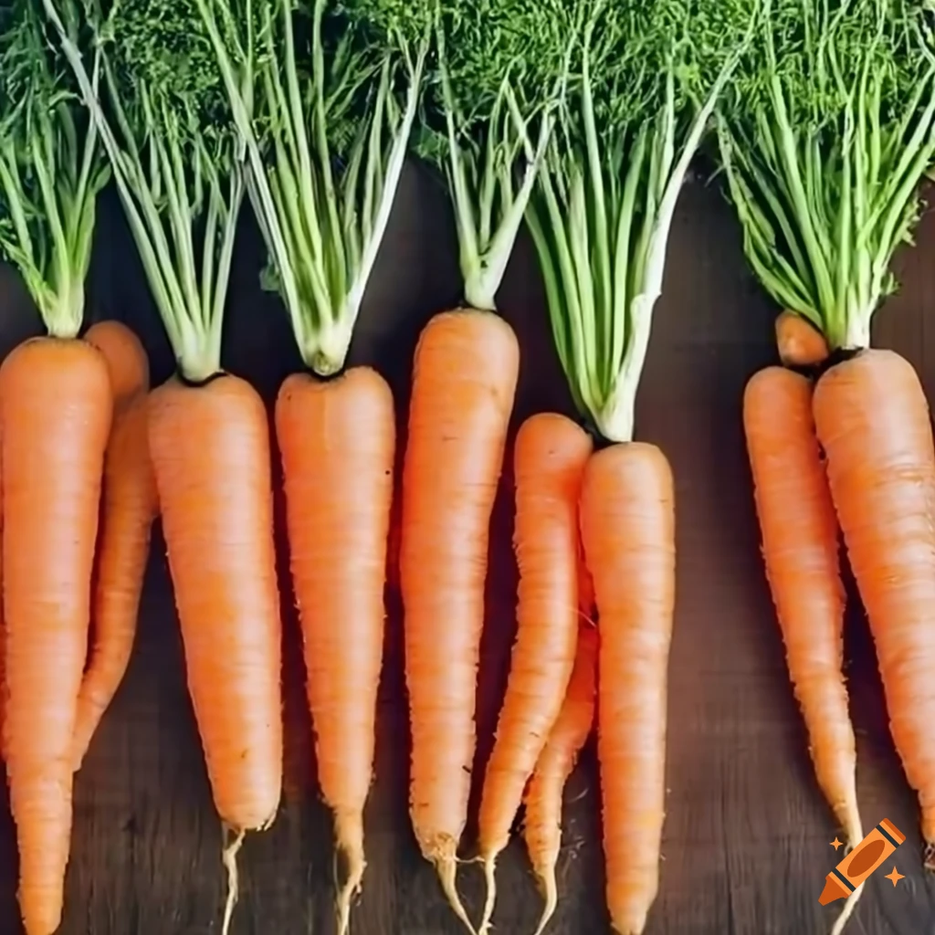 Fresh and quality carrots