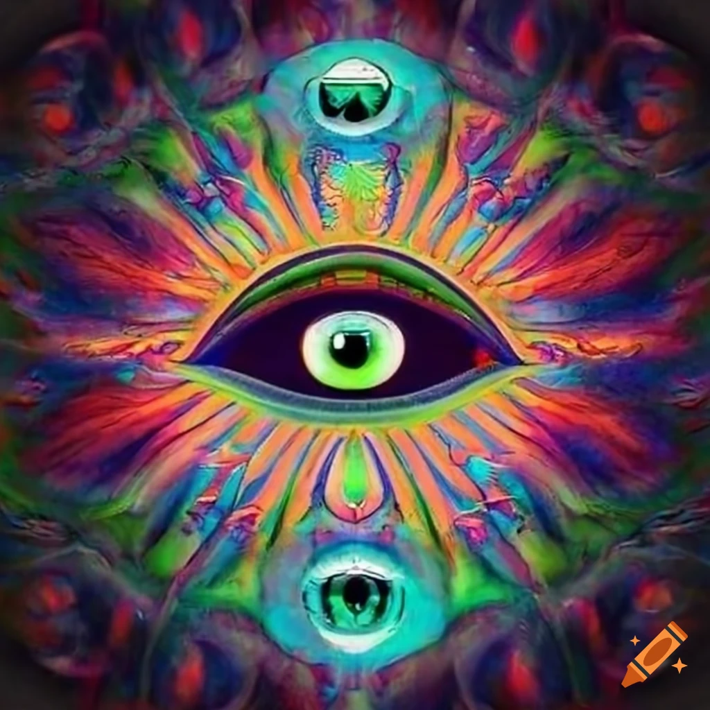 All-seeing eye on Craiyon