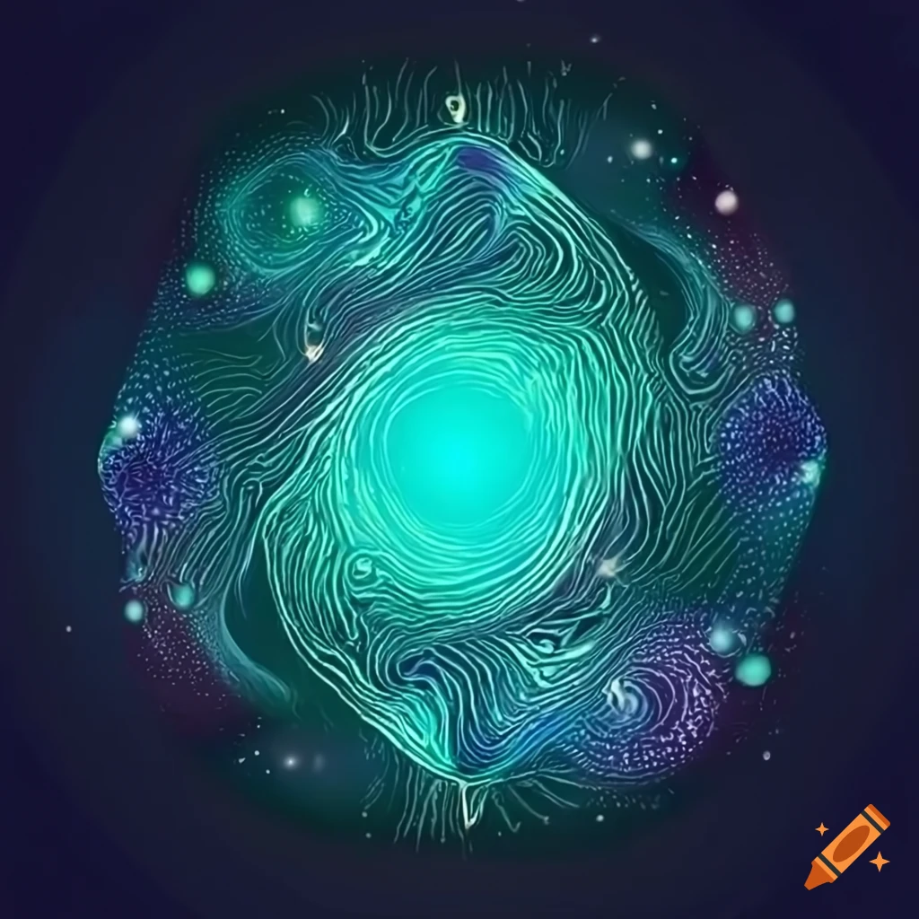 Magical abstract made of basic shapes on Craiyon