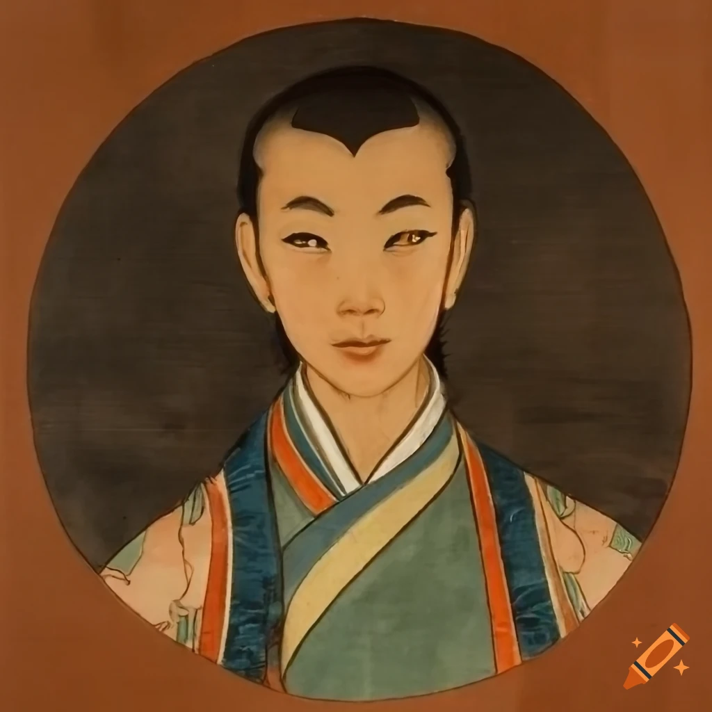 Portrait of sokka from avatar: the last airbender, in the style of 16th ...