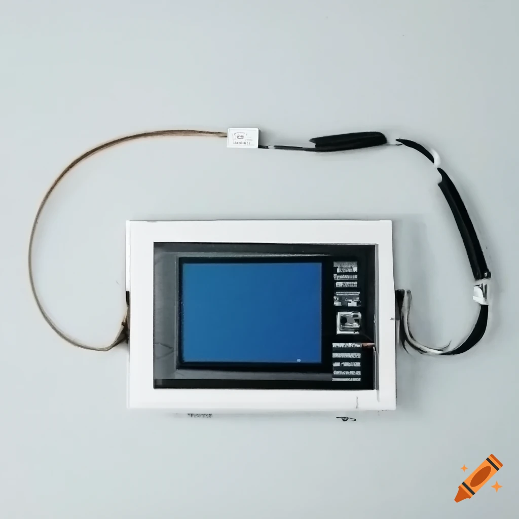 Monitor holter, monitor,drawing on Craiyon