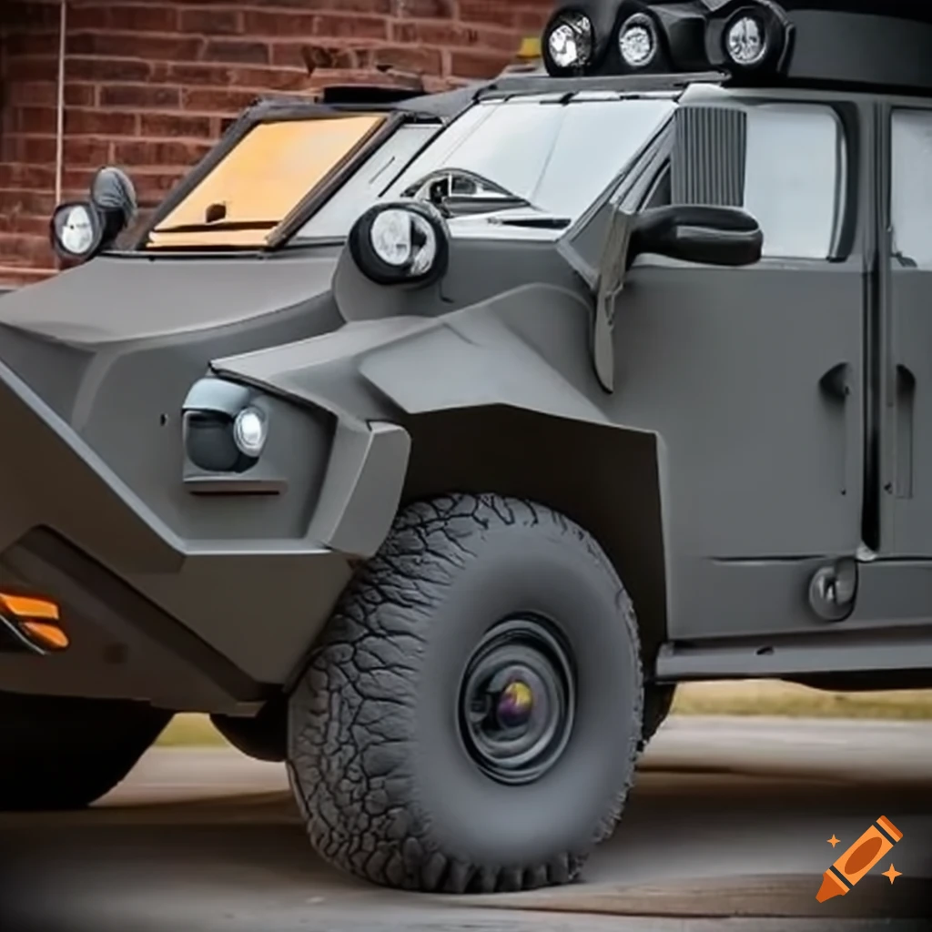 Rhino inspired vehicle