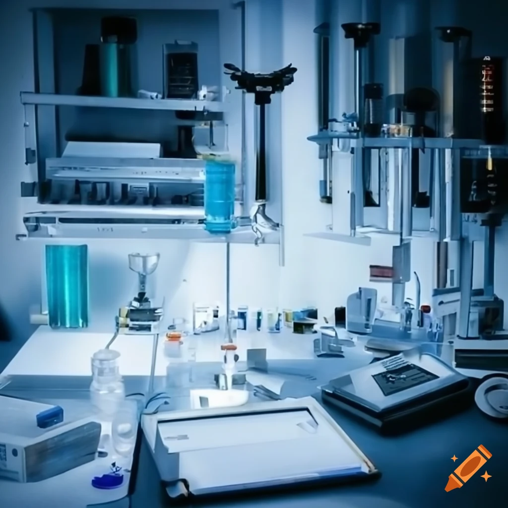 Laboratory, work, machinery, labwork