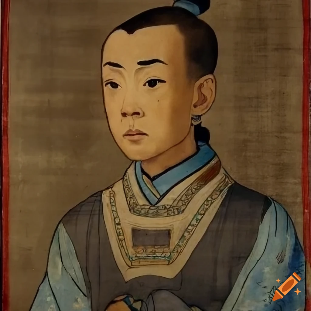 Portrait of sokka from avatar: the last airbender, in the style of 16th ...