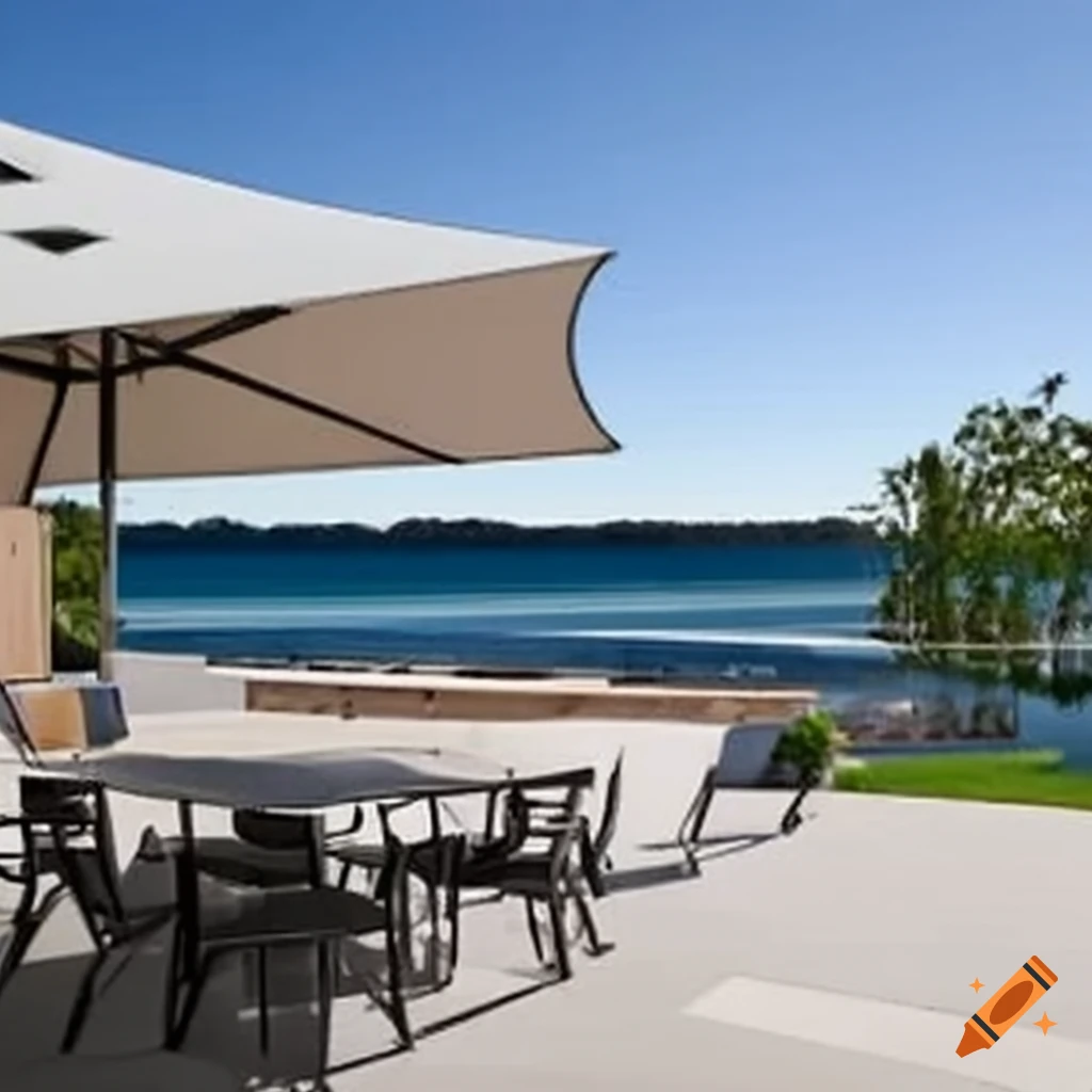 Outdoor sun shading products on Craiyon