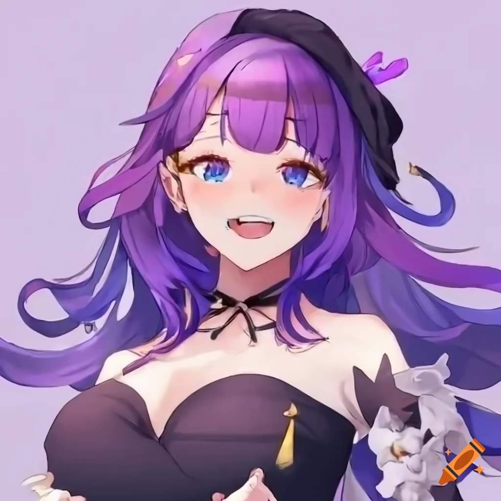 Selen tatsuki a nijisanji vtuber, youthful attractive on Craiyon