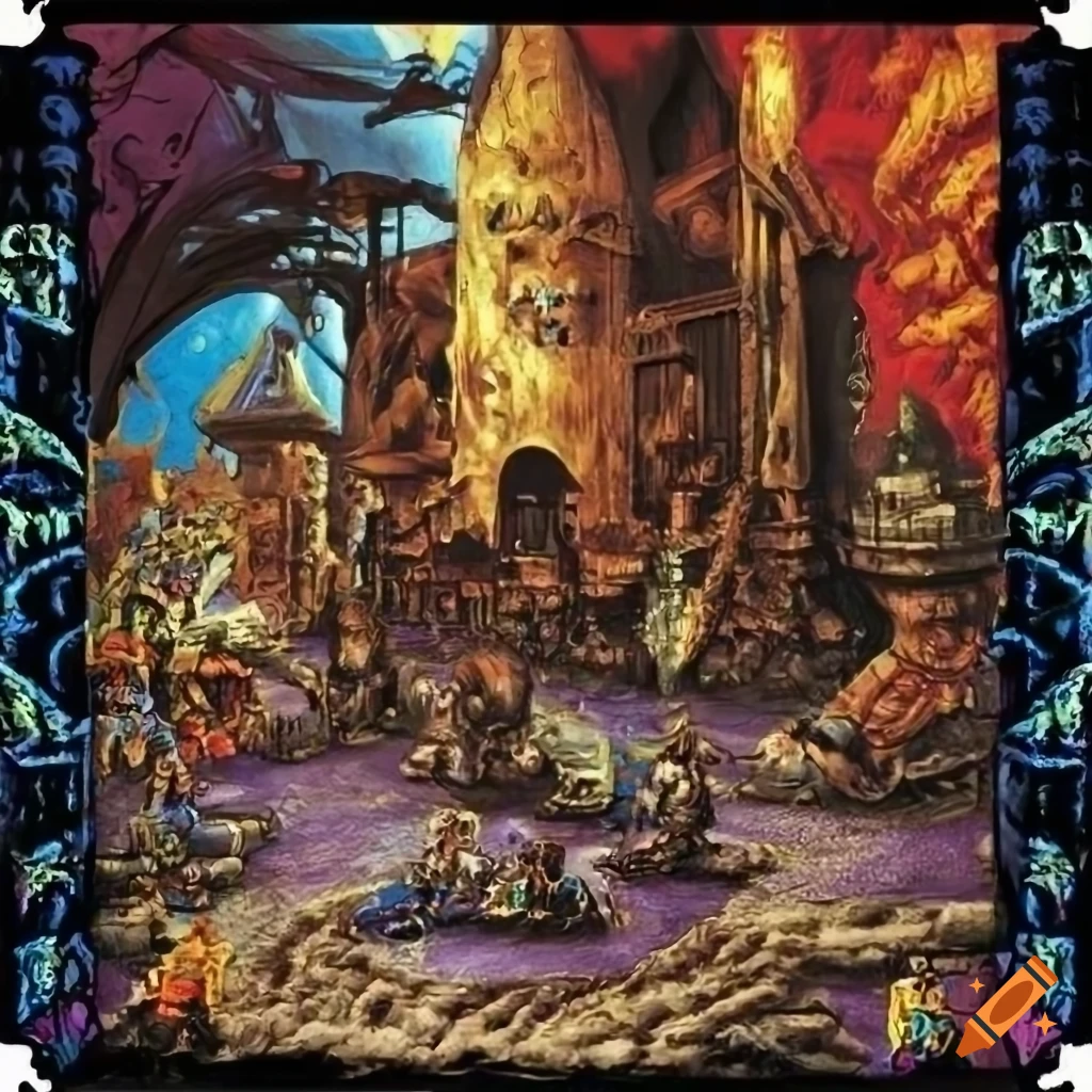 90s fantasy game cover