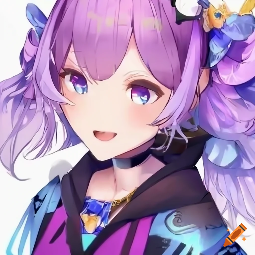 Selen tatsuki a nijisanji vtuber, youthful attractive on Craiyon