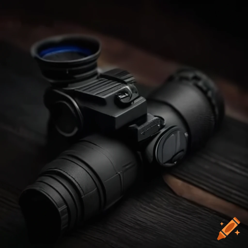 The outlast trials night vision goggles on Craiyon