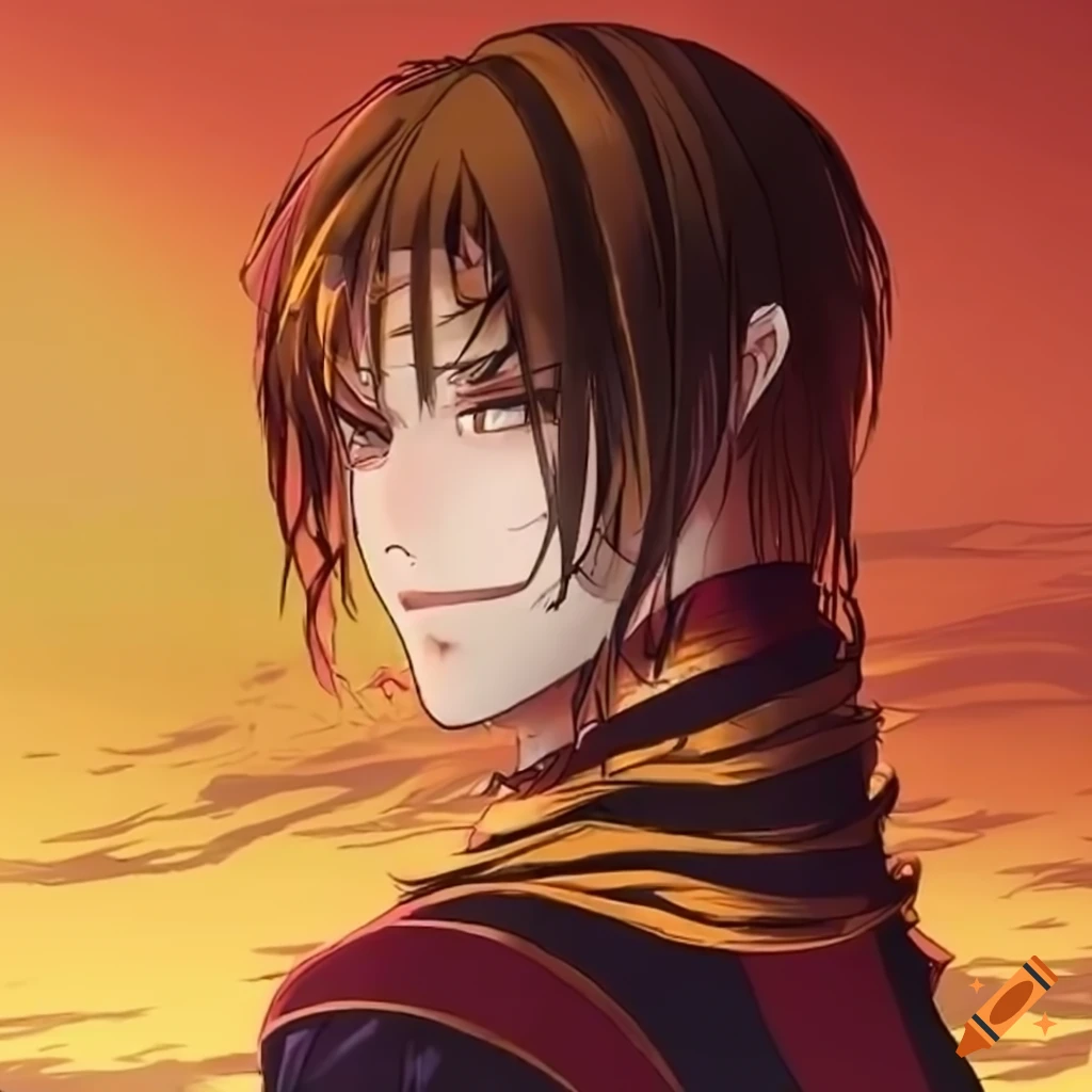 Anime character from the game, Chinese. a tall, slender and handsome ...