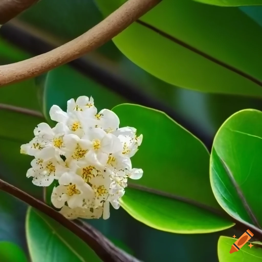 Banyan trees flowering on Craiyon