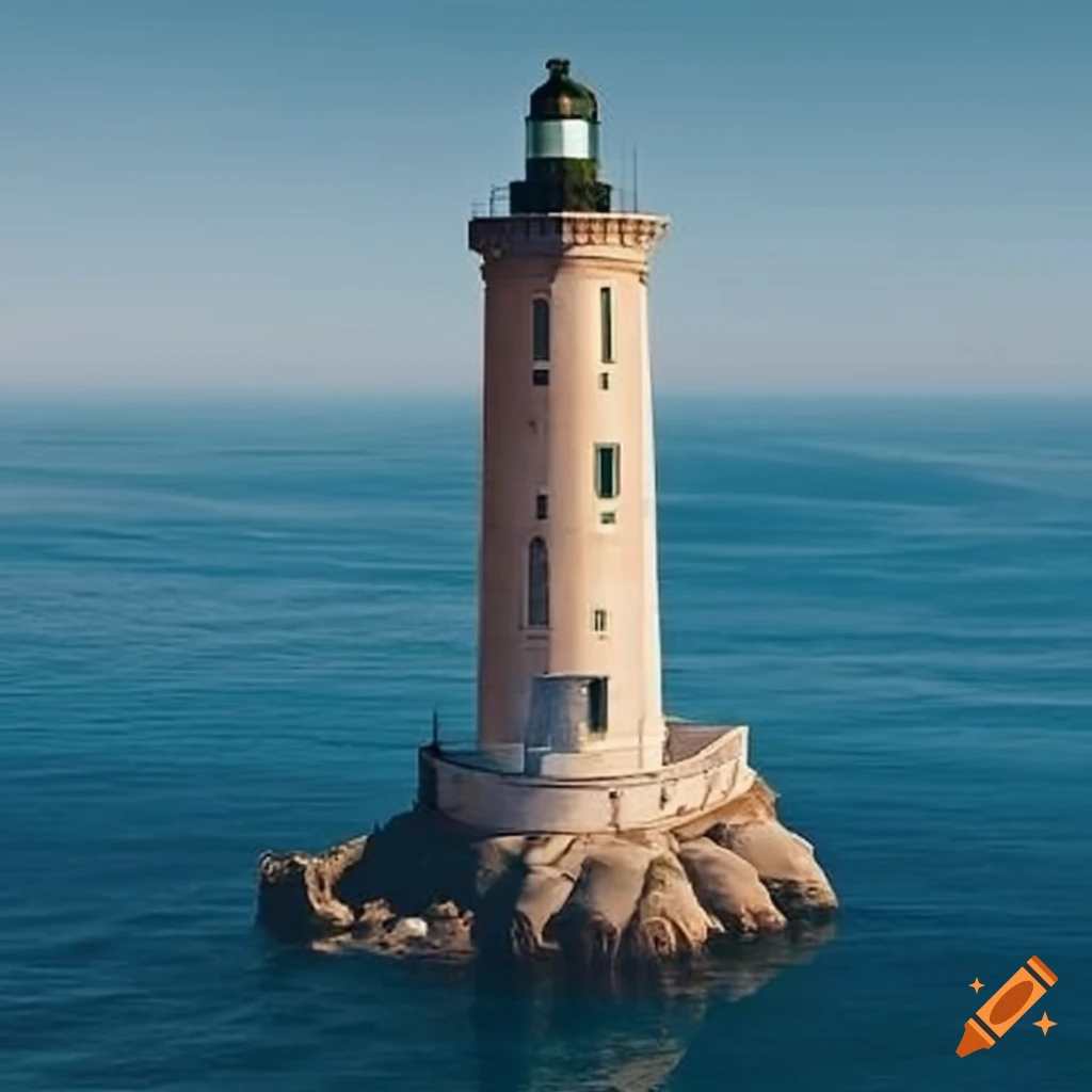 Italian Lighthouse Overlooking The