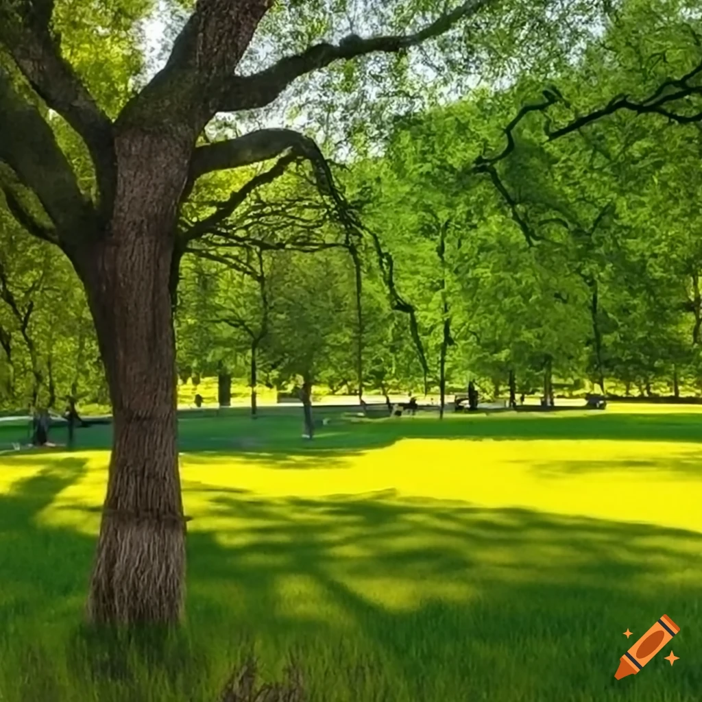 Photograph of a park