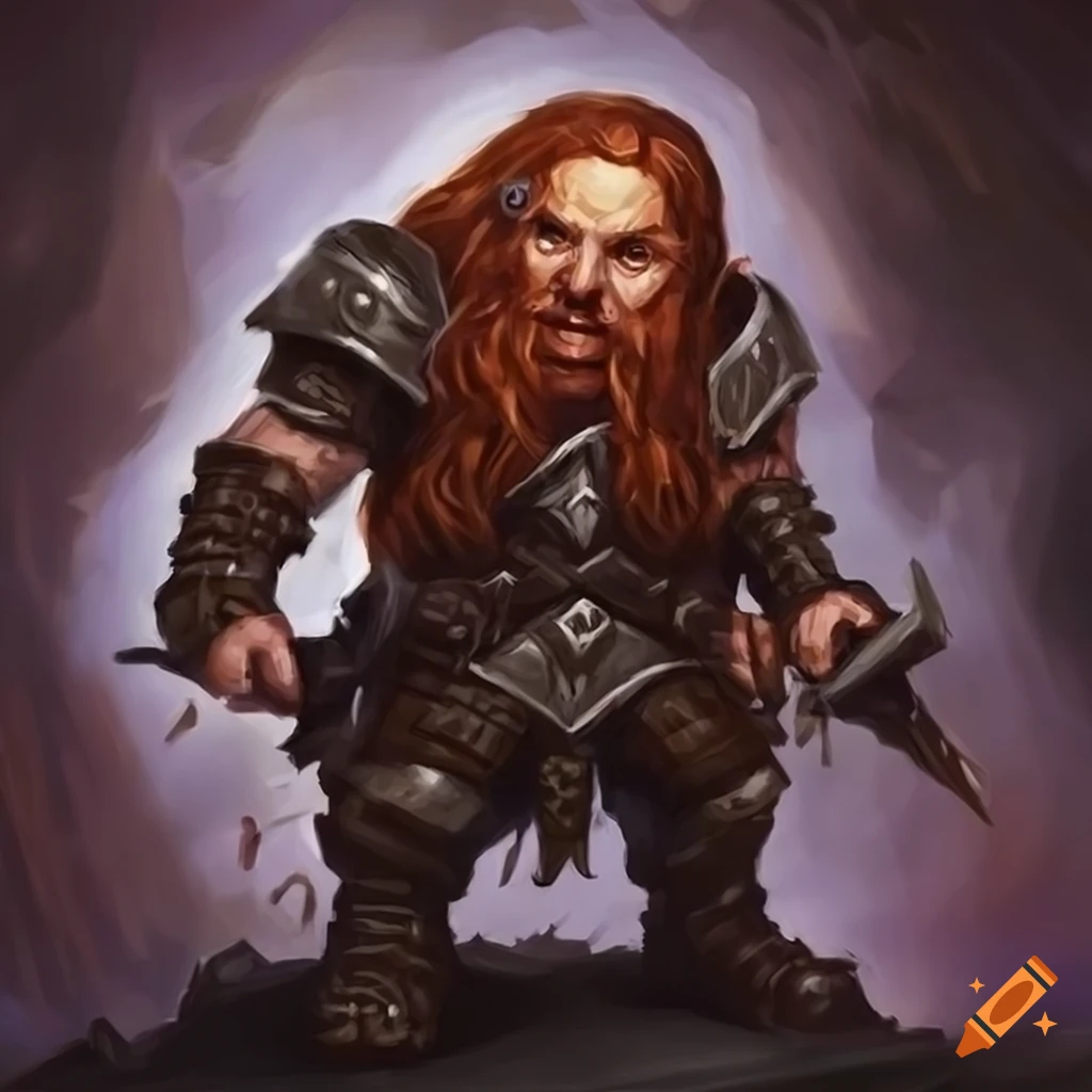 Dungeons and dragons dwarf fighter warlock