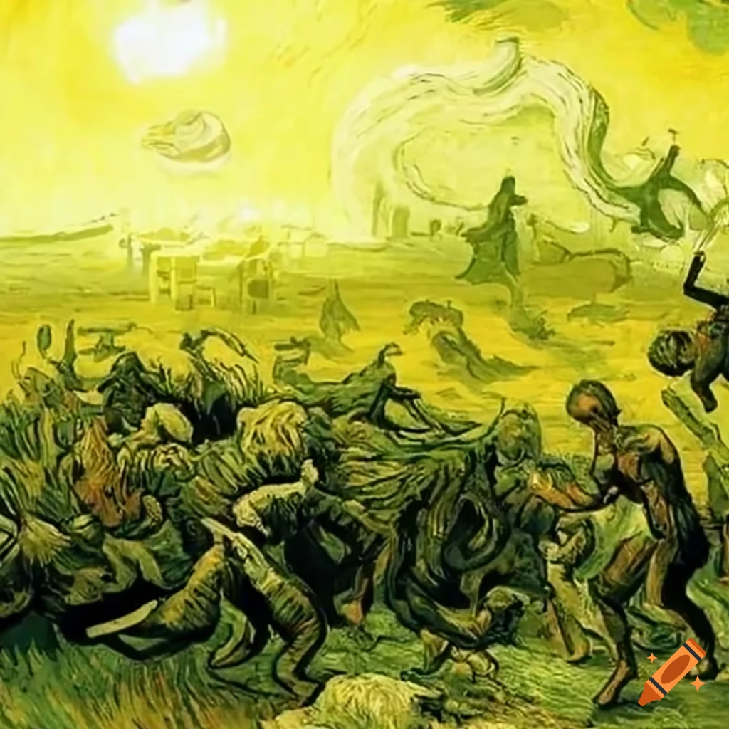 The apocalypse by vincent van gogh on Craiyon