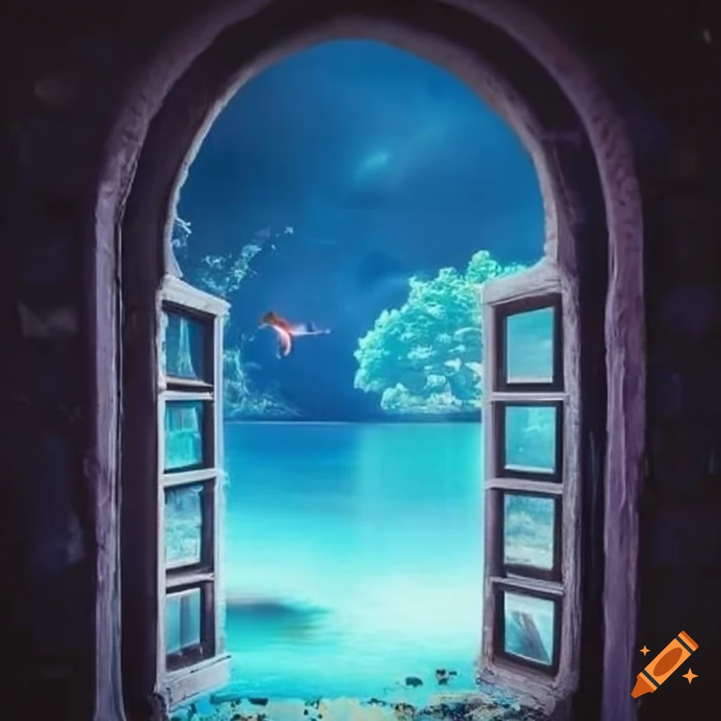 Magical window on Craiyon