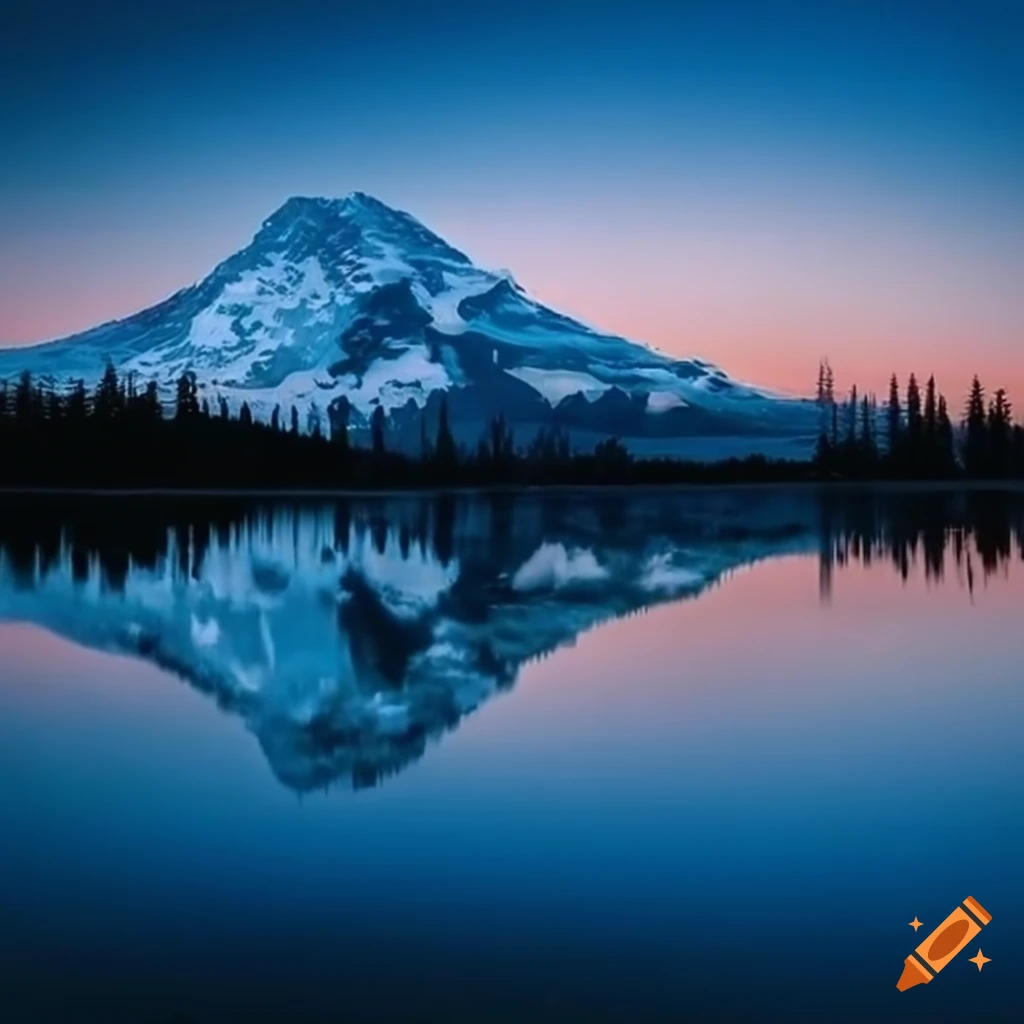 Mount rainier on Craiyon