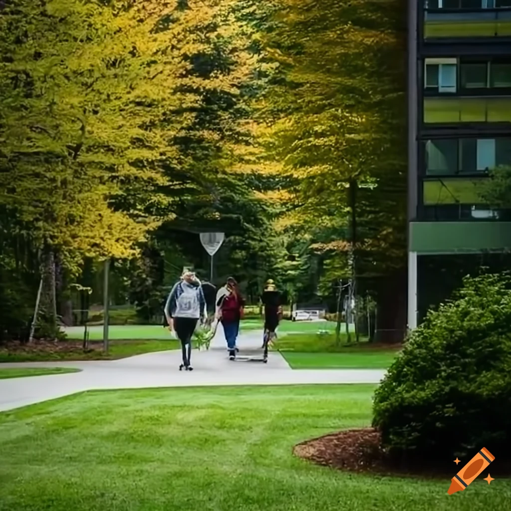Campus tour of university of the fraser valley