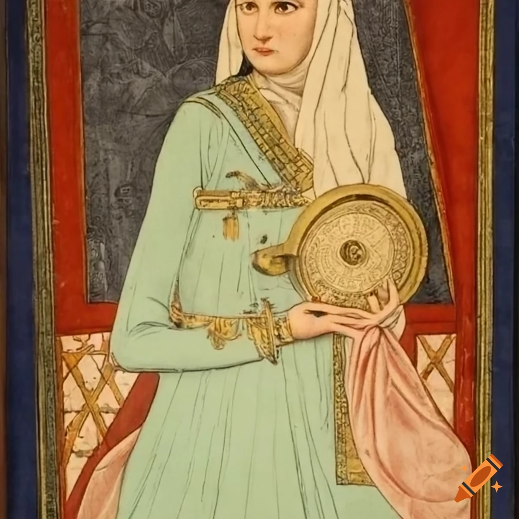 Portray a group of 10th-century Muslim women scientists. One of the ...