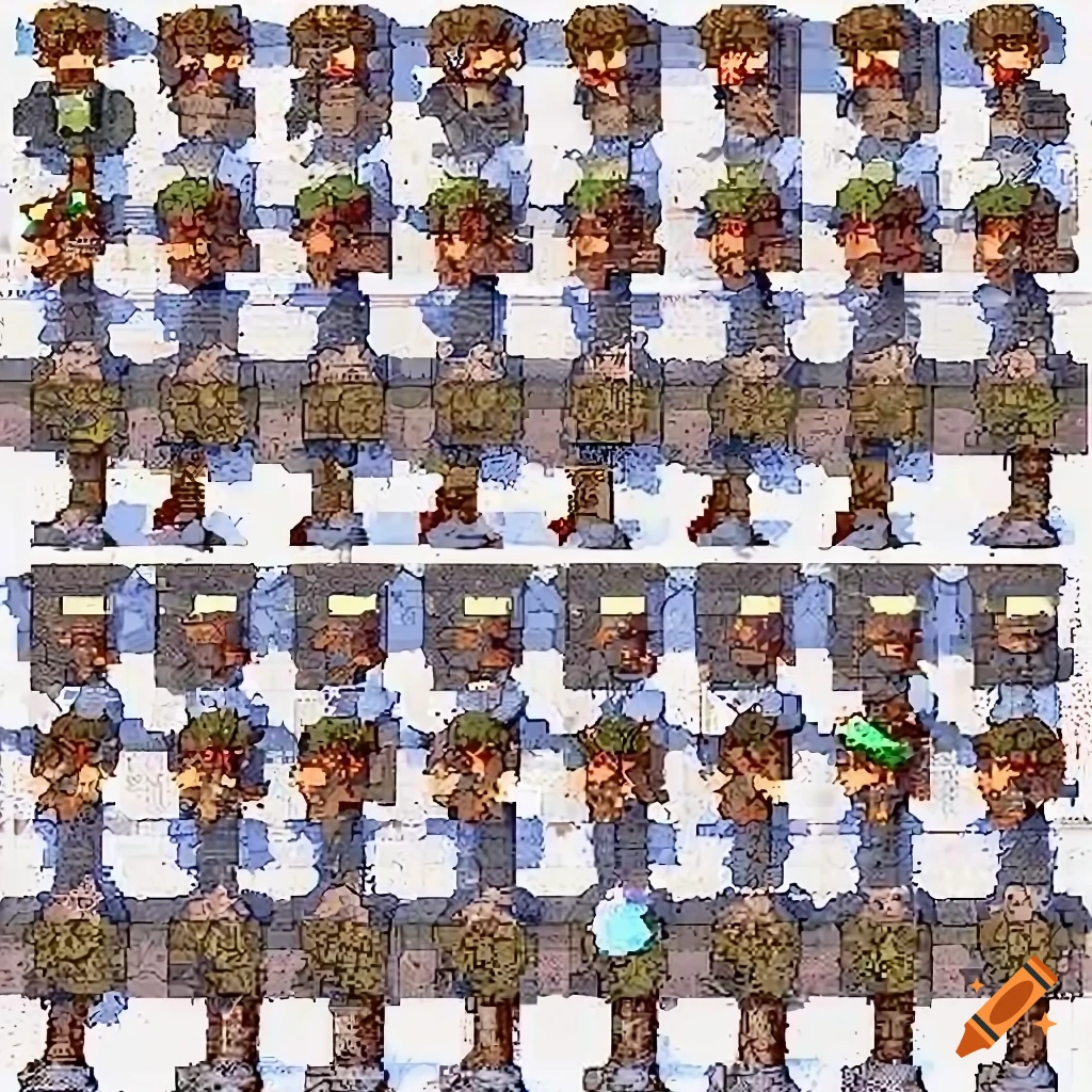 Rpg maker character template