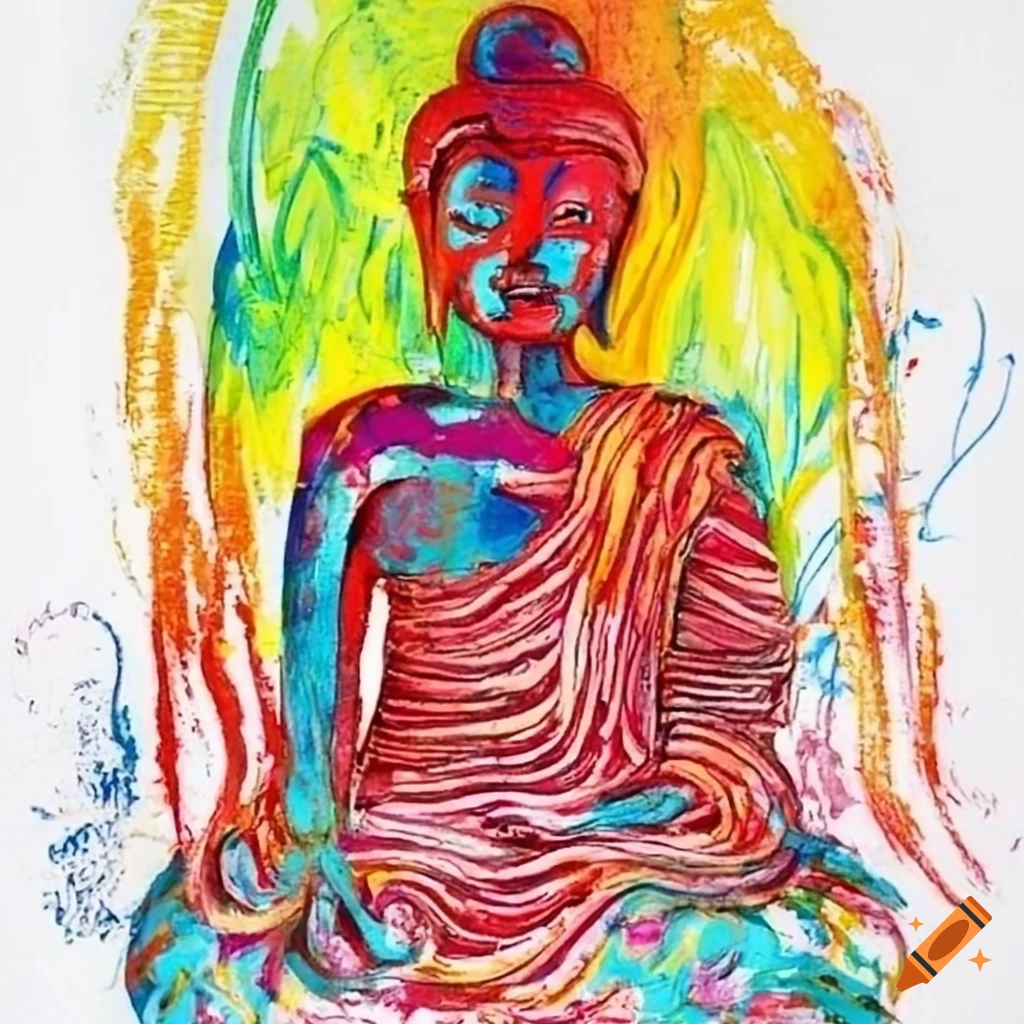 Buddha abstract