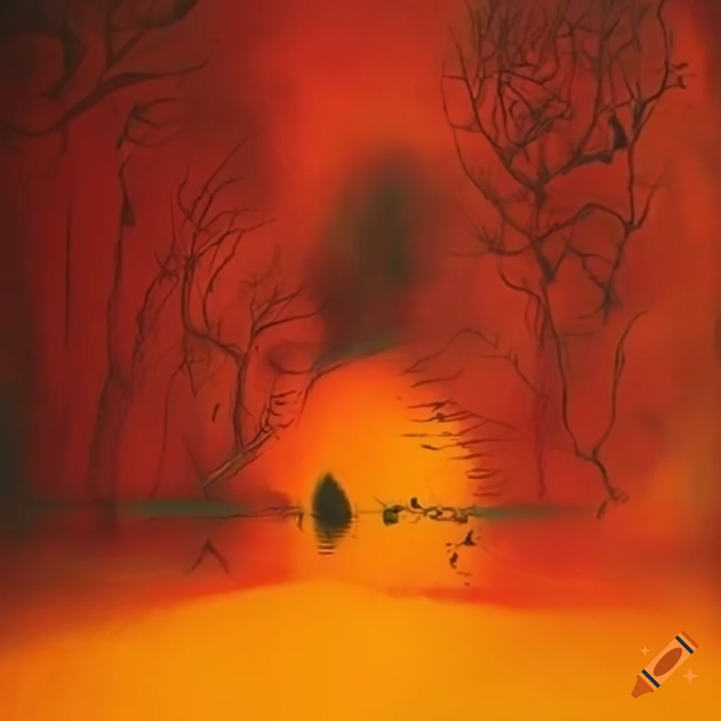 Create an image that captures the contrasting emotions of separation ...