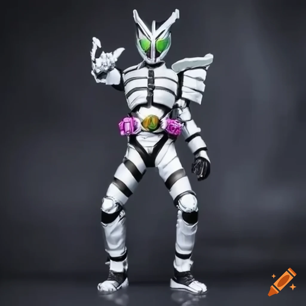 White and black moose kamen rider revice