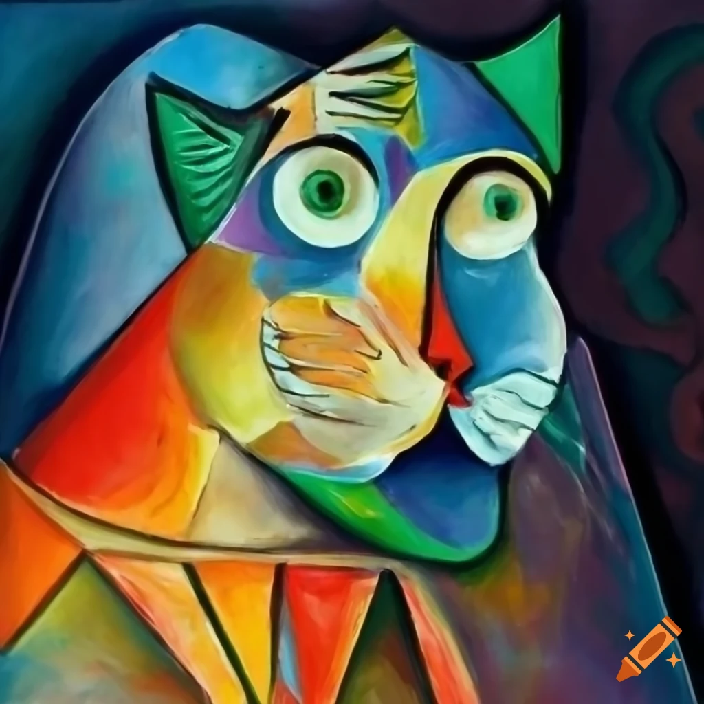 Cubismo picasso gatti
