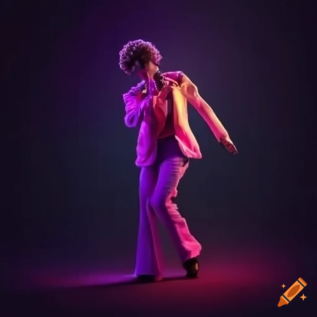 Disco man dancing on Craiyon