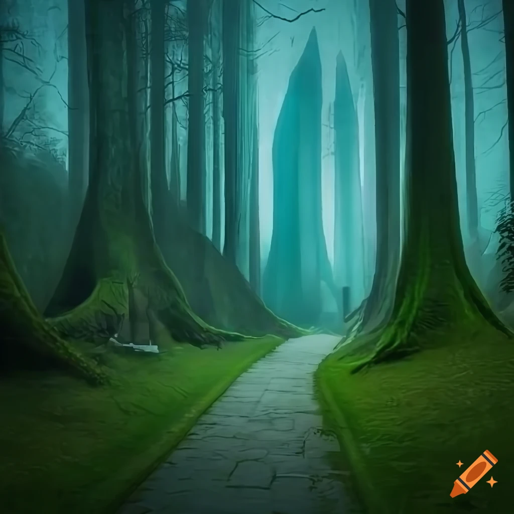 Journey through the enchanting world of Elyndor, where green expanses ...