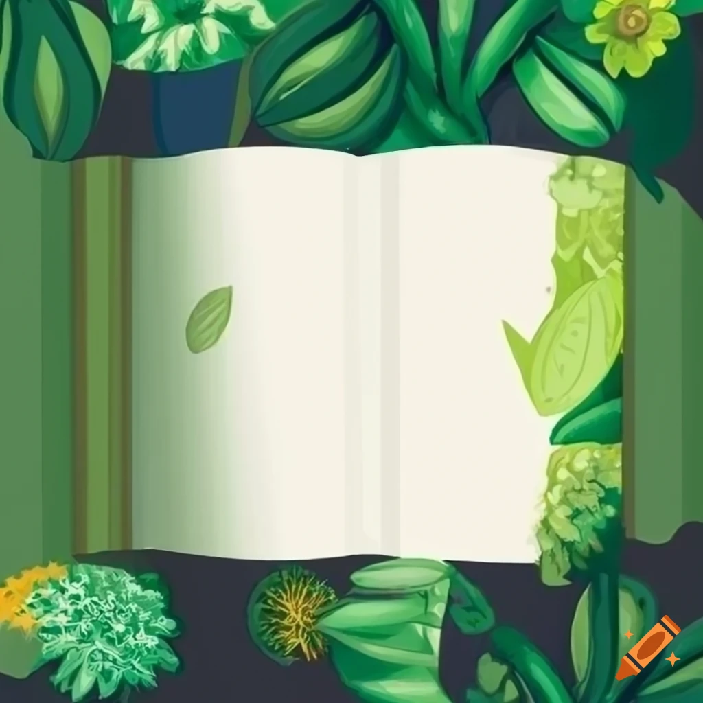 Matte picture book style illustration of nature on Craiyon