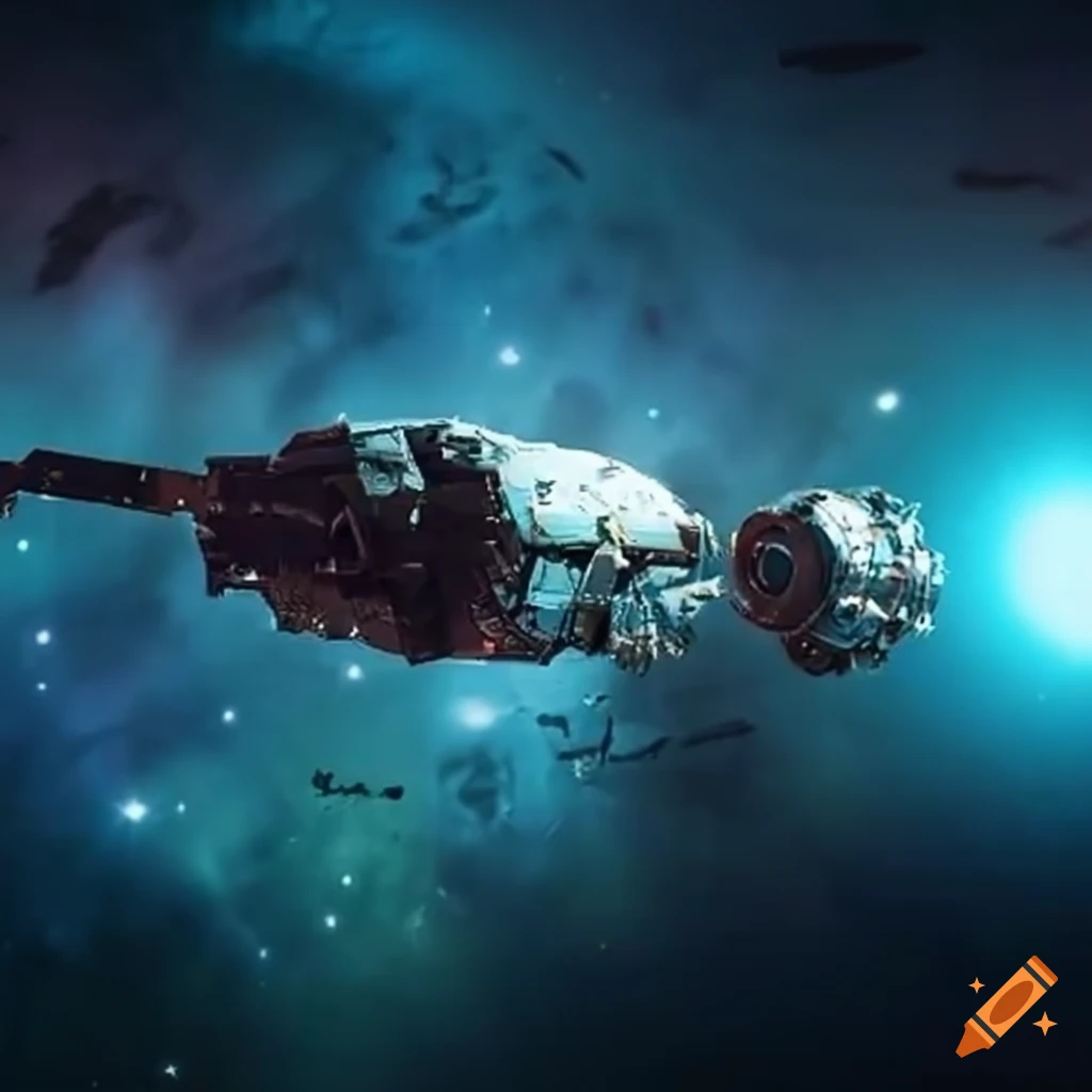 Intergalactic worker's union spacecraft on Craiyon