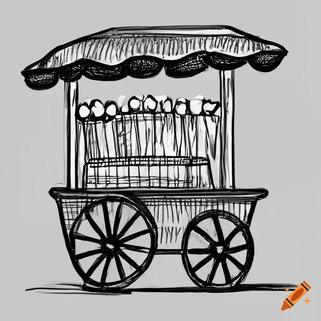 Snack cart on Craiyon