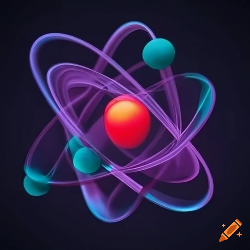 Create an atom on Craiyon