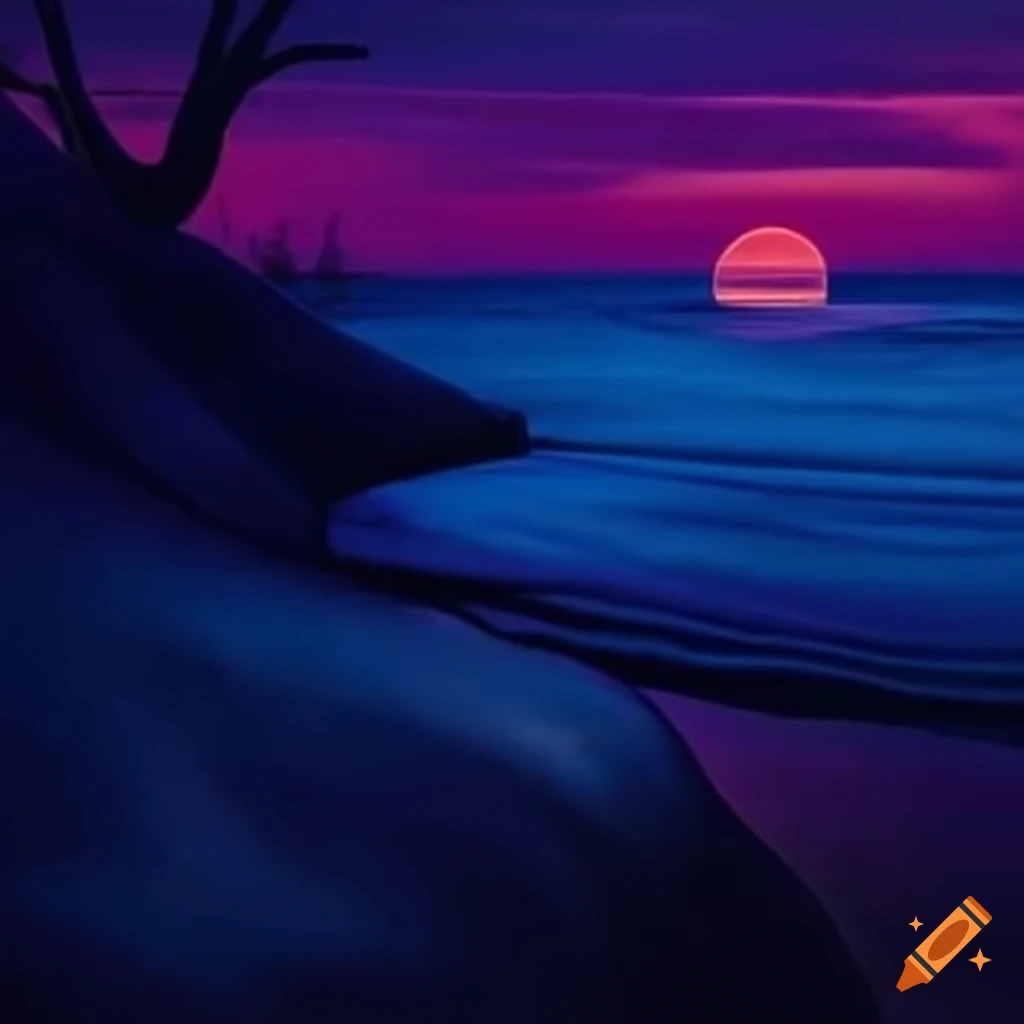 Velvet sunset on Craiyon