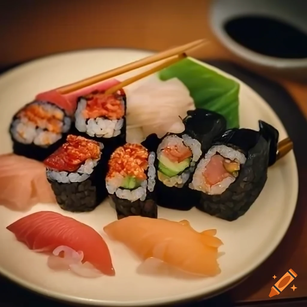 Japan sushi on Craiyon