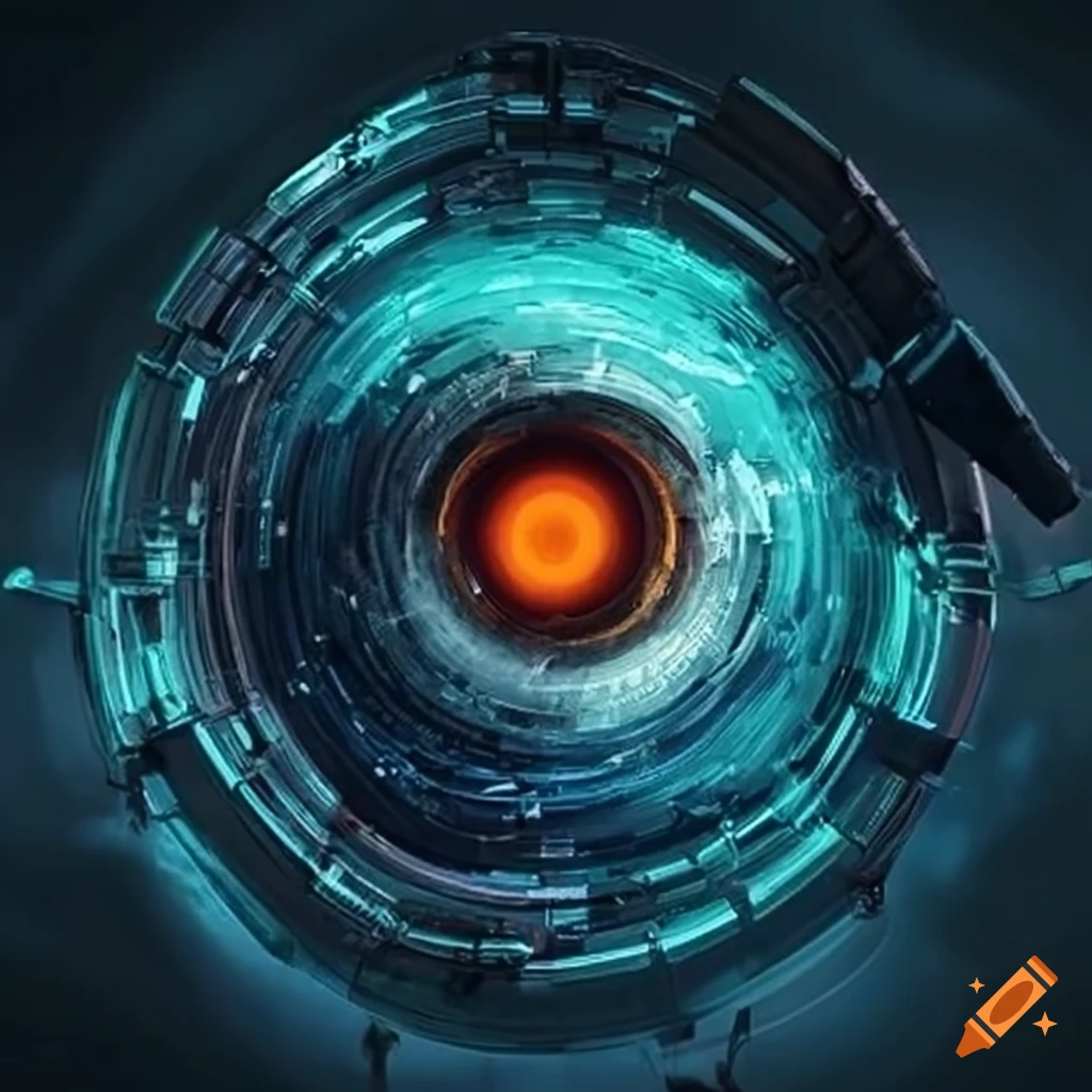 Opening a big portal on Craiyon