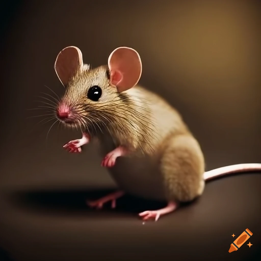 A mouse rapping