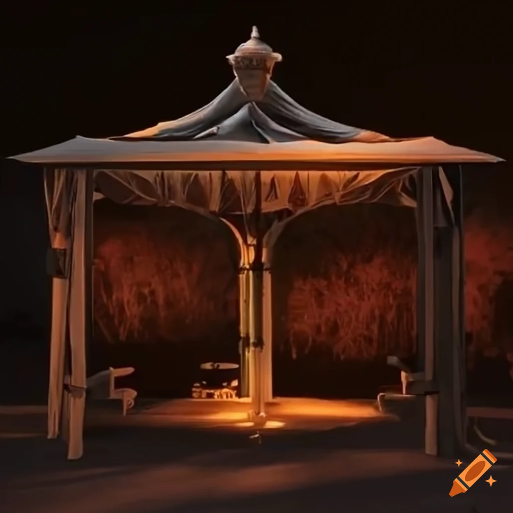 Electronic gazebo on Craiyon