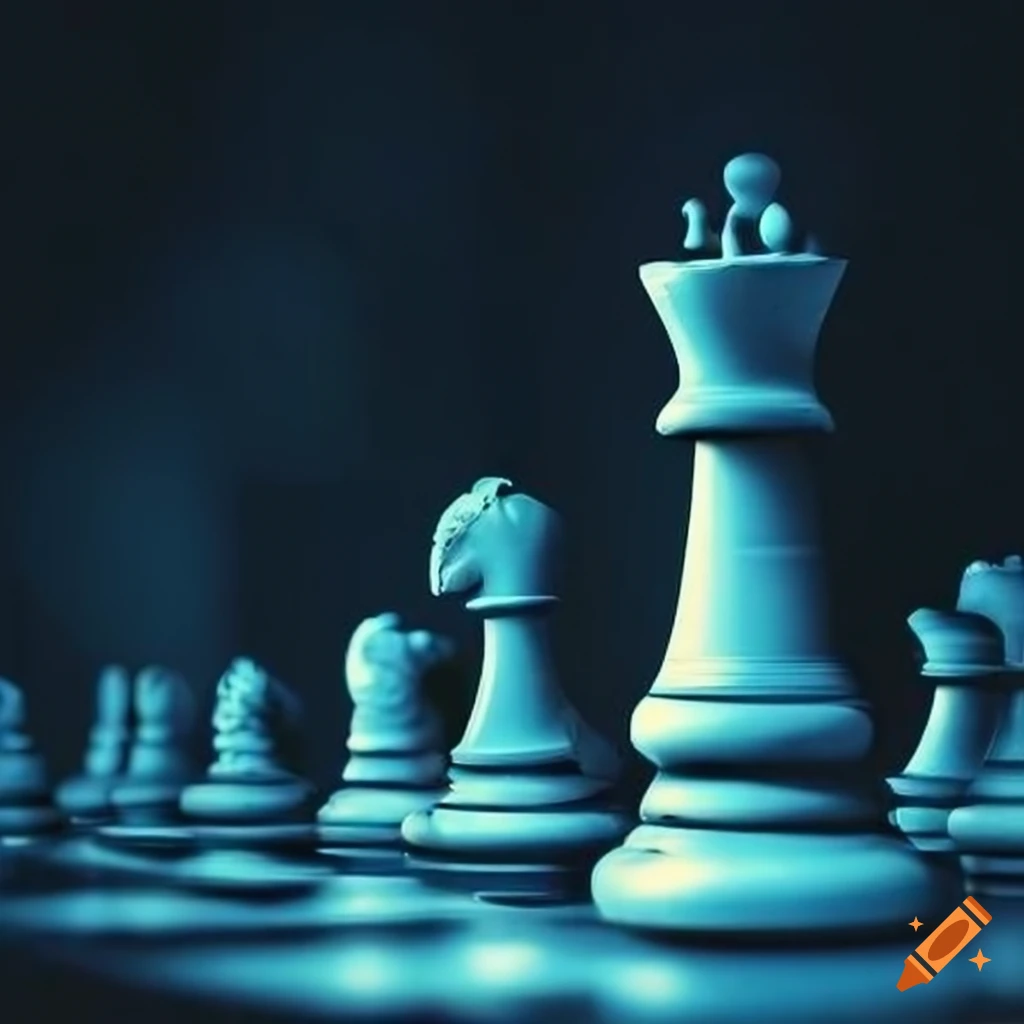 Chess peace in the heart of the city on Craiyon