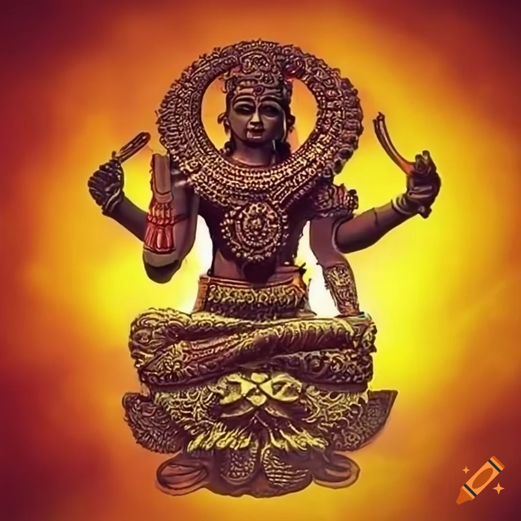 Astrological simha symbol in hindu mythology on Craiyon