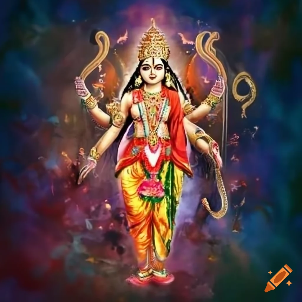 Vrischika zodiac sign in Hindu culture, artistic rendering on Craiyon