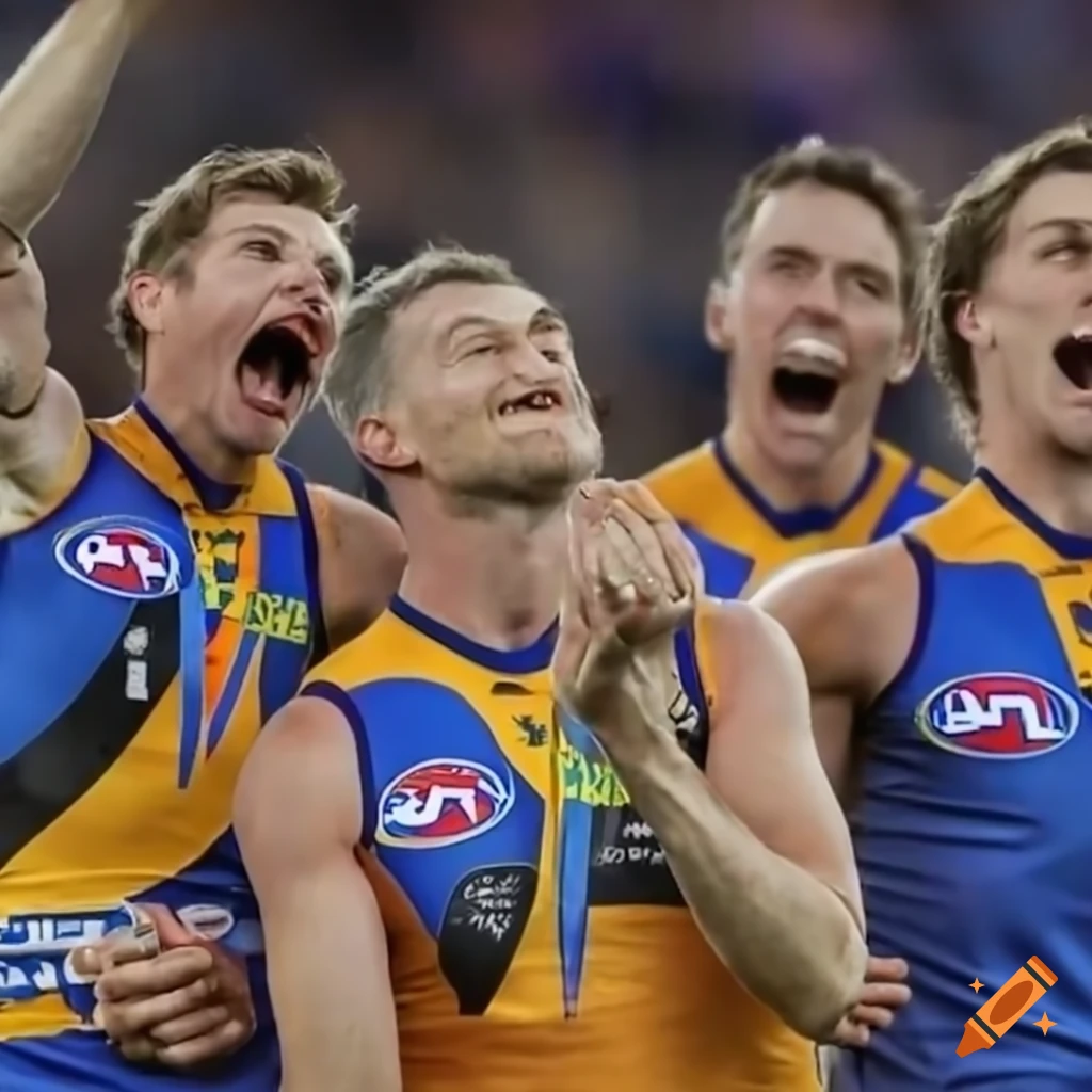 2023 afl grand final winner on Craiyon