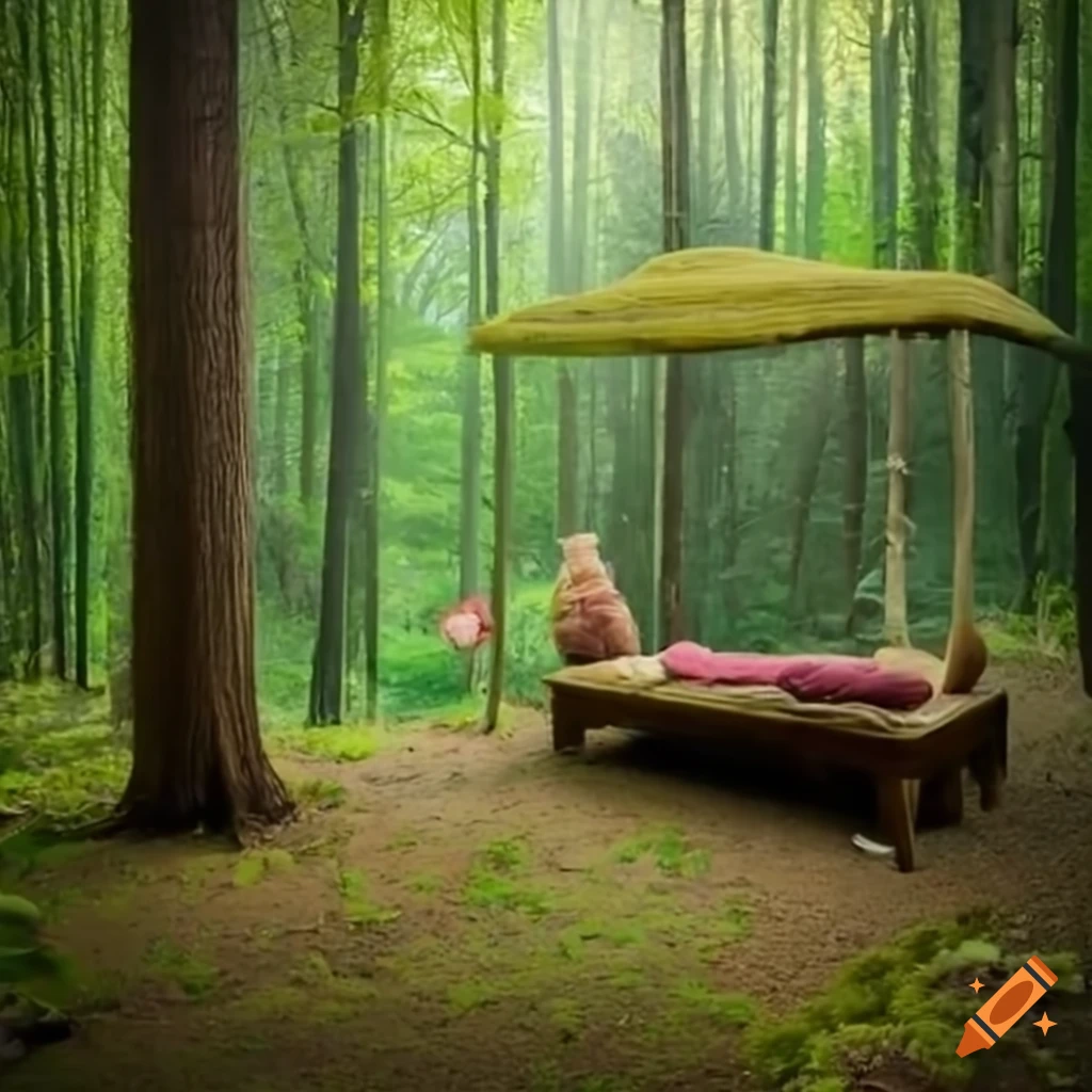 A forest themed therapy room