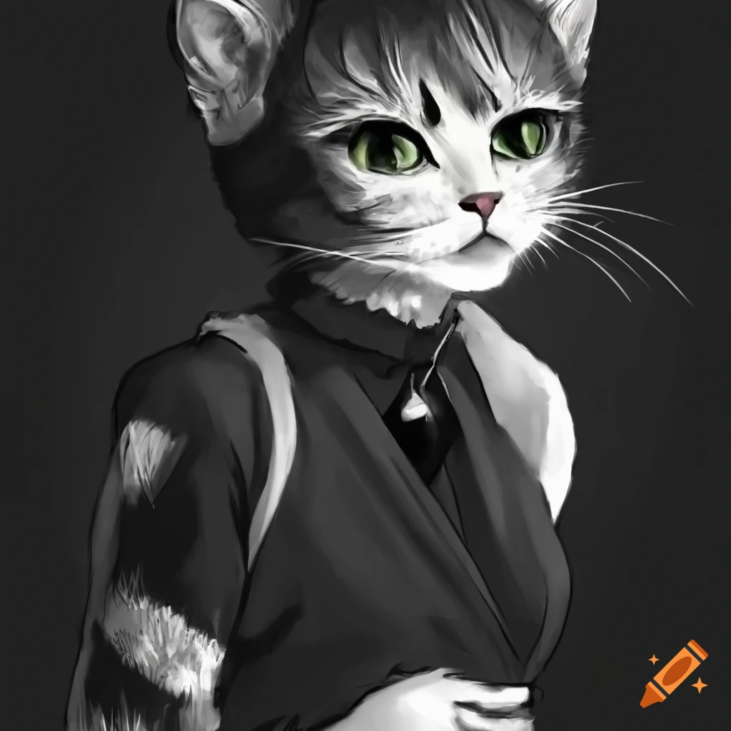 Ancap cat on Craiyon