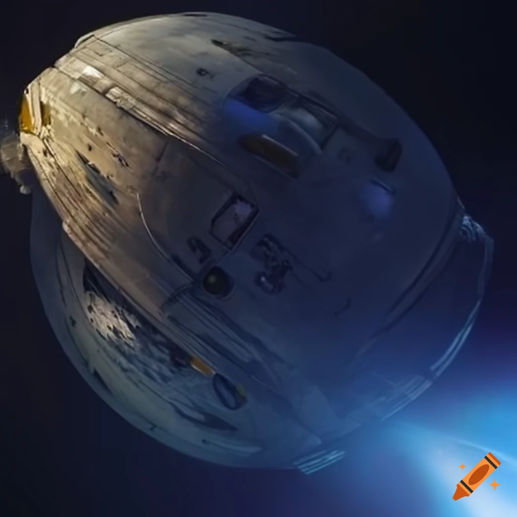 Spaceship on Craiyon