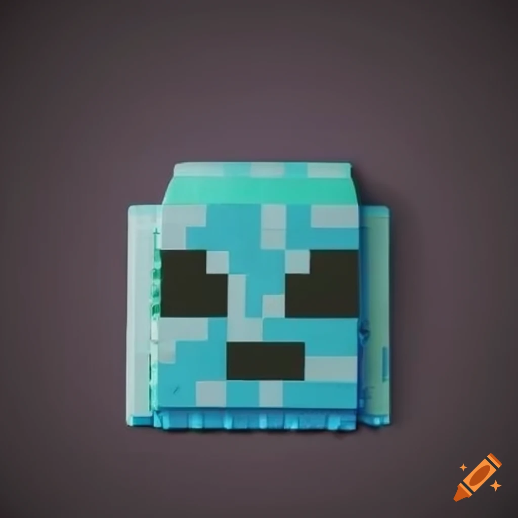 Space invader face on Craiyon