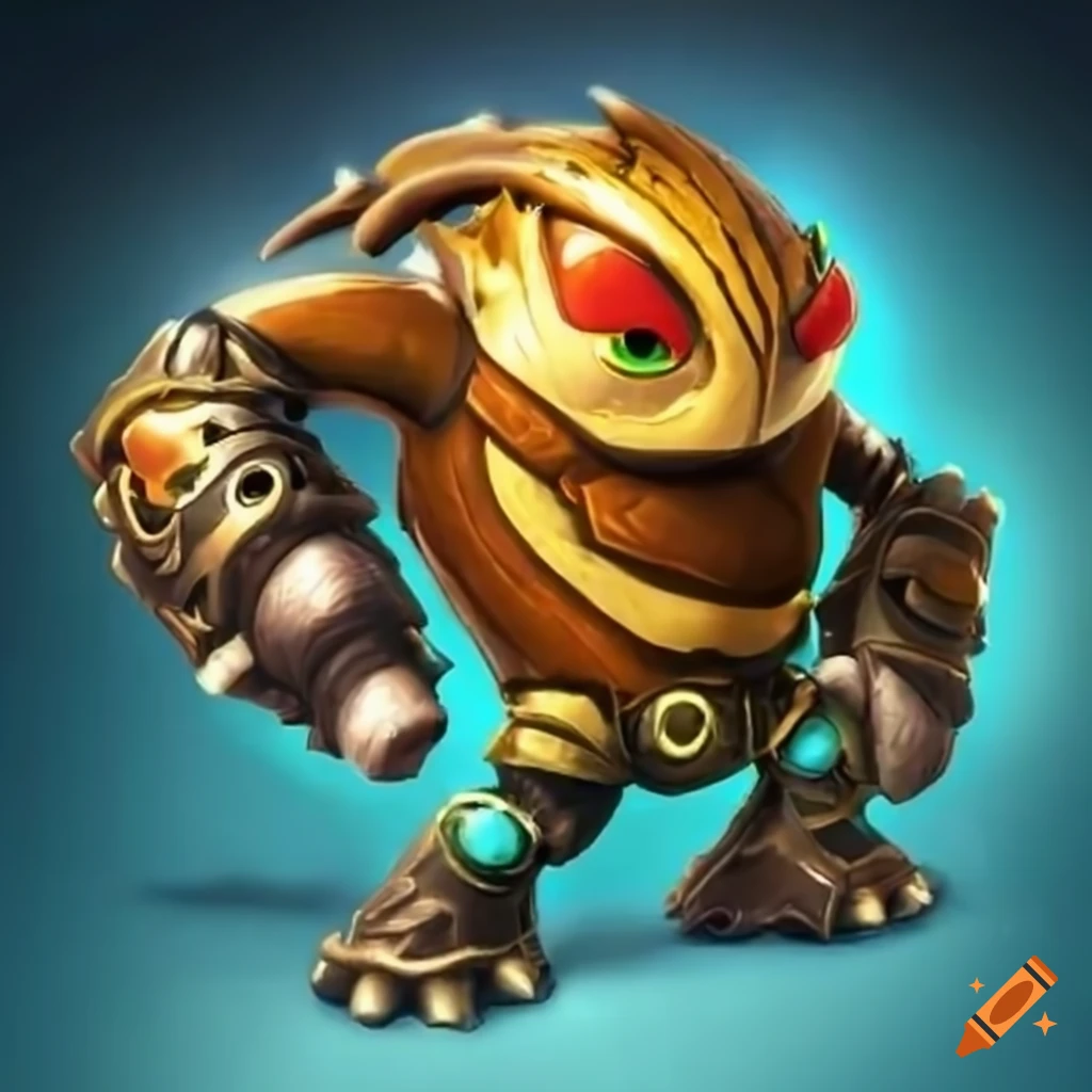 Gill grunt from skylanders in wasp armor