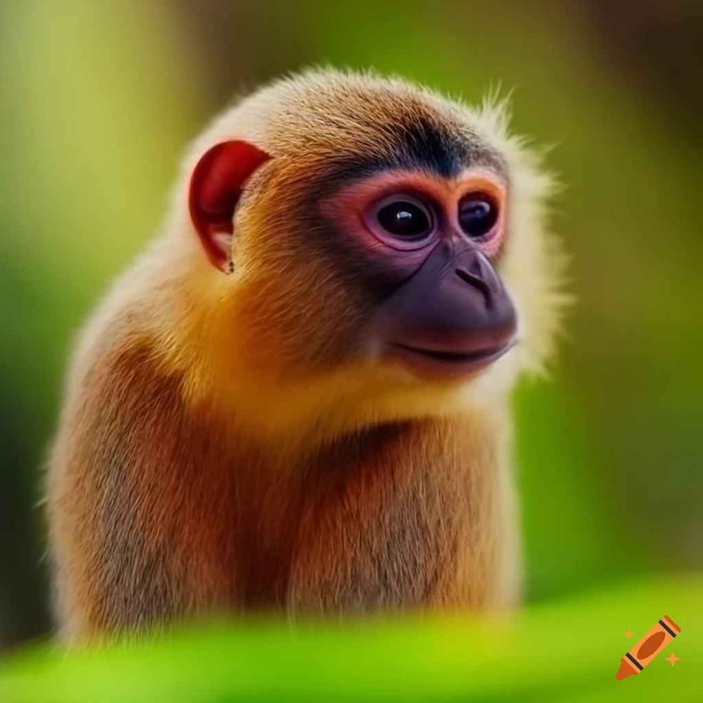 A litle monkey