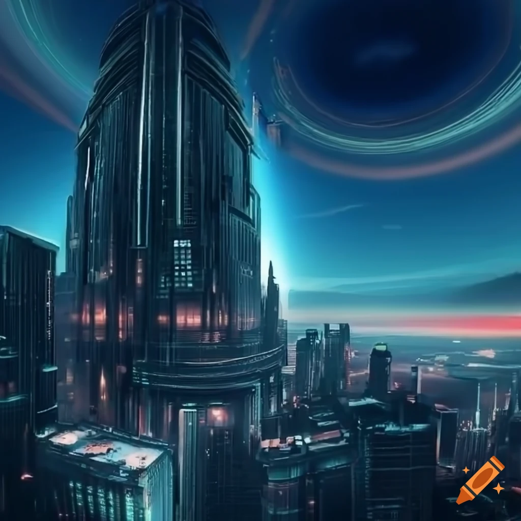 Futuristic Cities Wallpaper